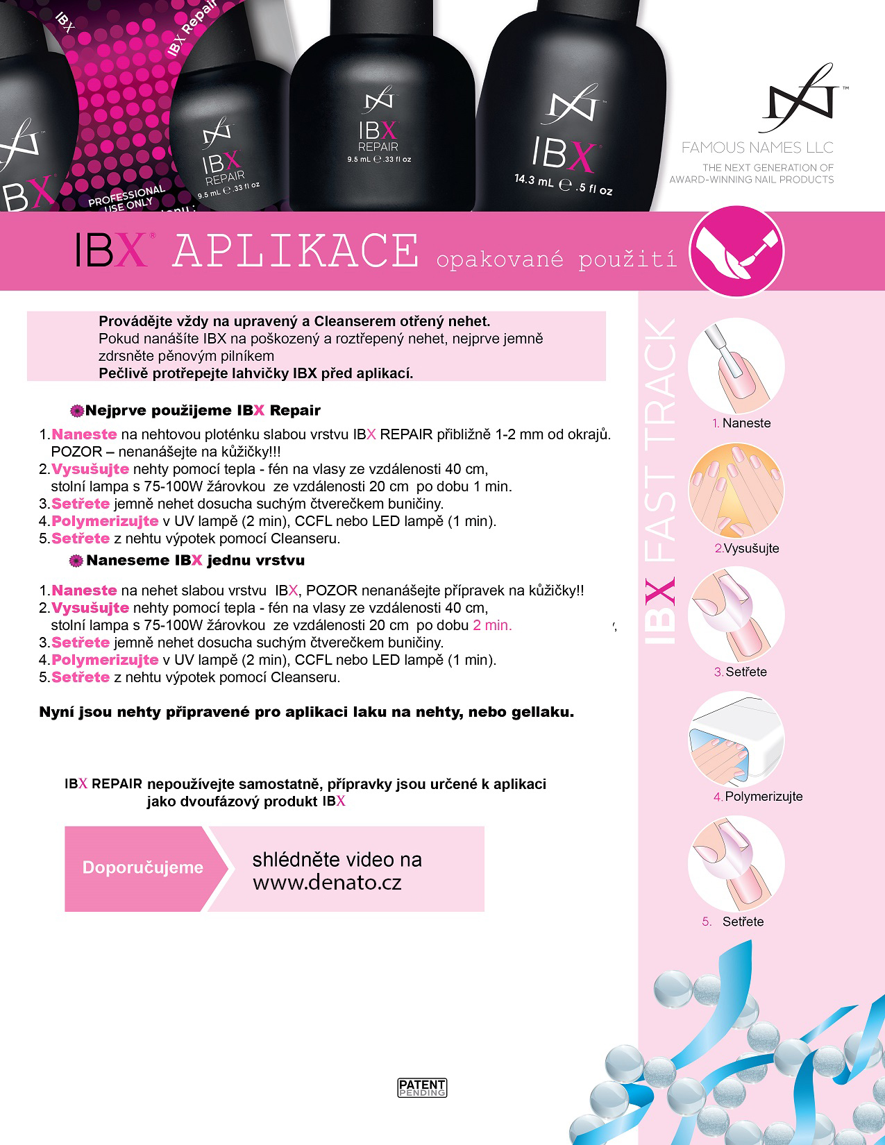 IBX systém regenerace nehtů